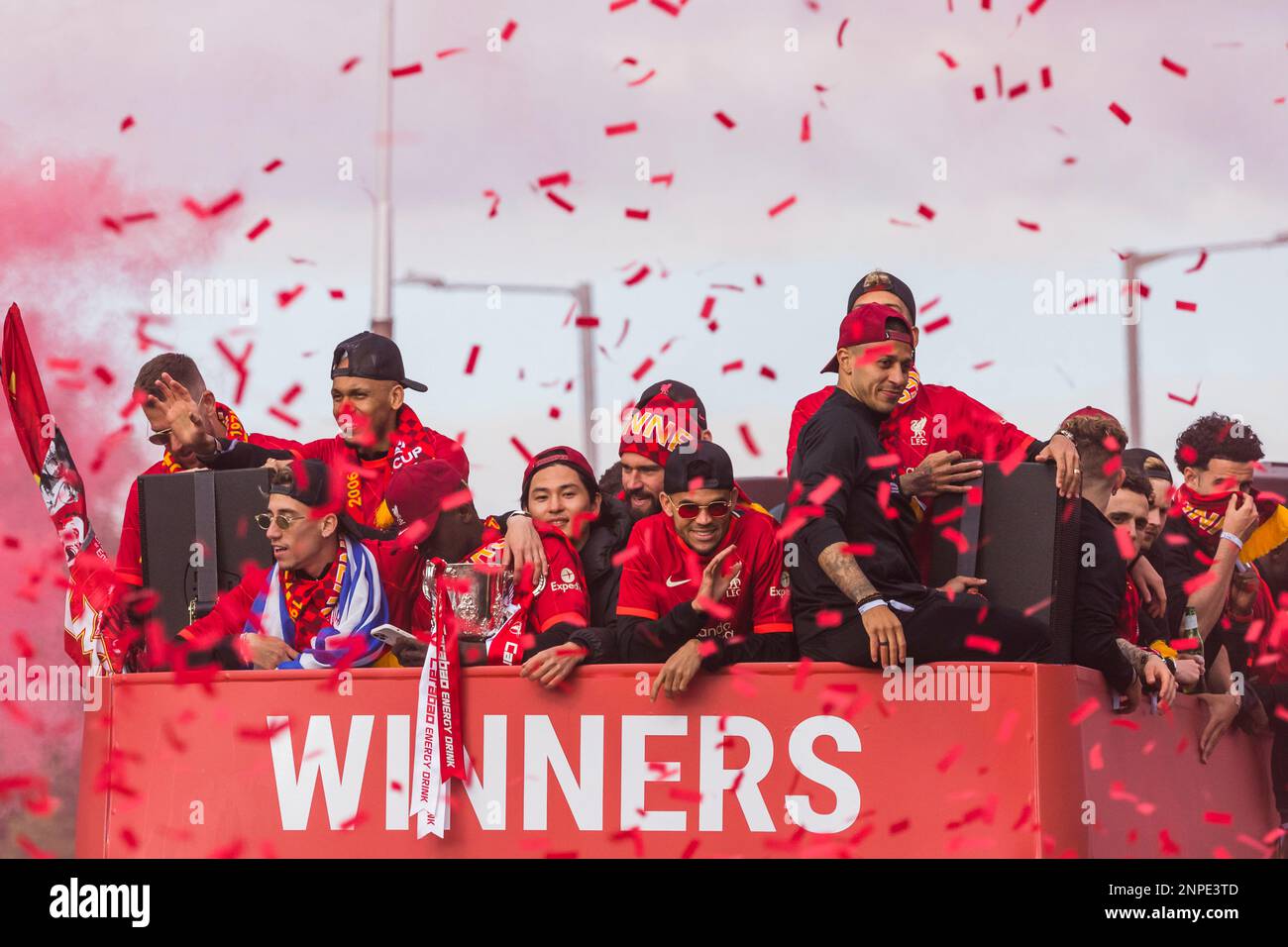 Liverpool players on open hi-res stock photography and images - Alamy