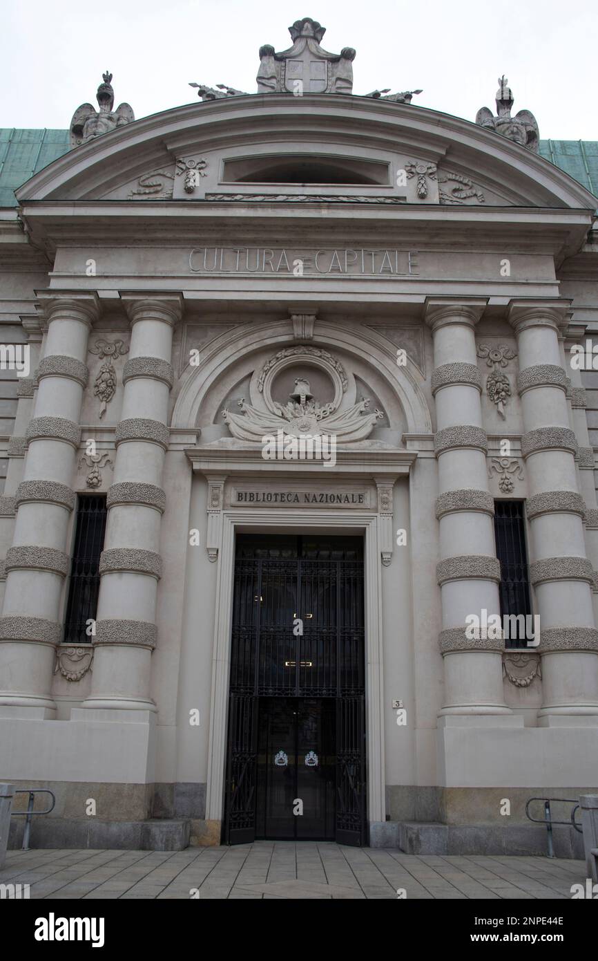 Turin National University Library Stock Photo - Alamy