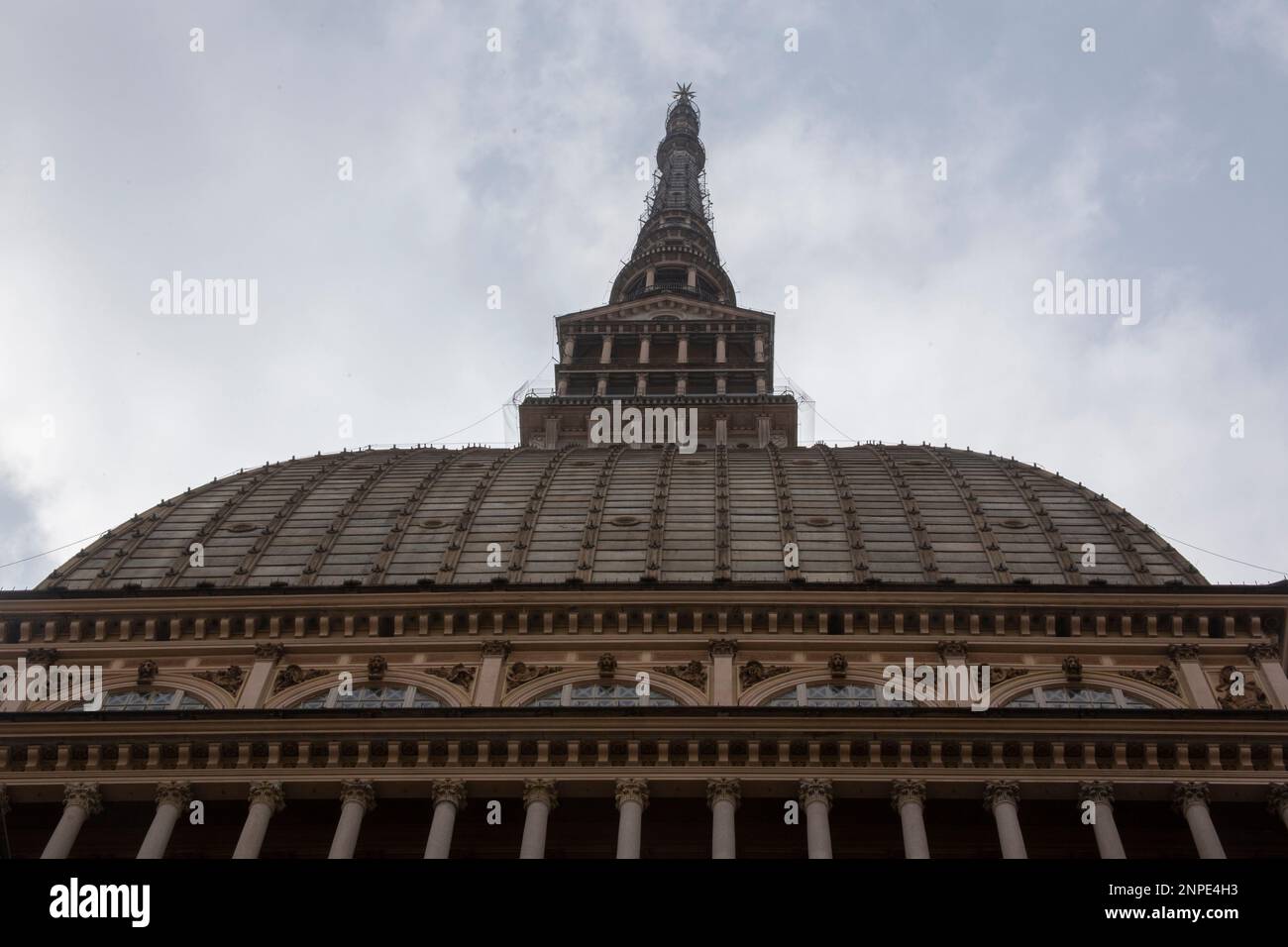 The tower of the Mole Antonelliana - originally a synagogue - housing ...