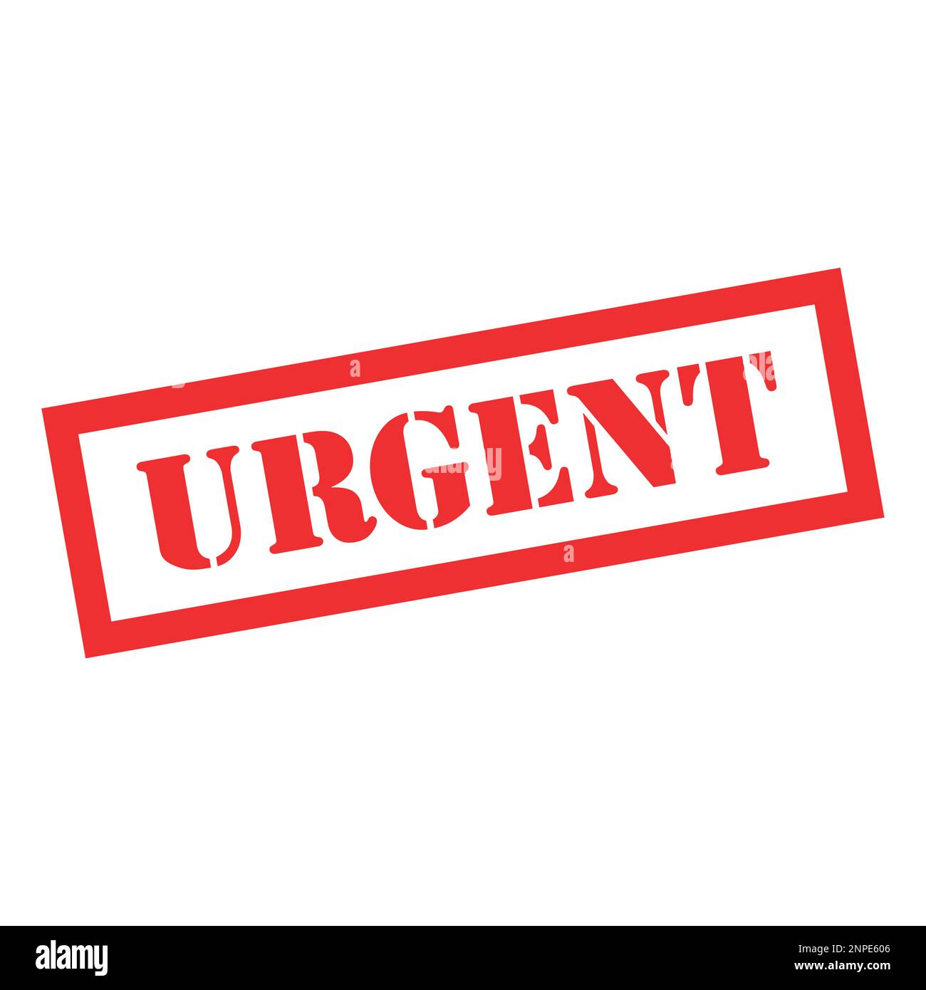 Urgent stamp symbol, label sticker sign button, text banner vector ...