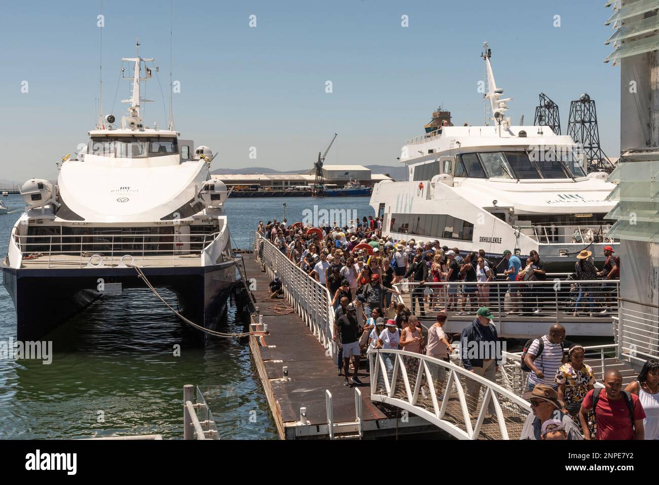 Robben island ferries hi-res stock photography and images - Alamy