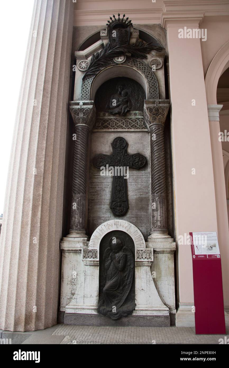Grave of Carlo Biscaretti di Ruffia, son of the Fiat Founder in the ...
