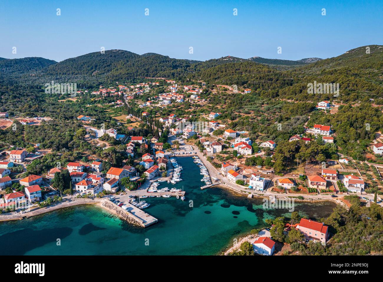 Žman, Dugi otok Stock Photo - Alamy