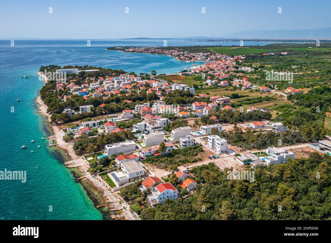 Petrcane village hi-res stock photography and images - Alamy