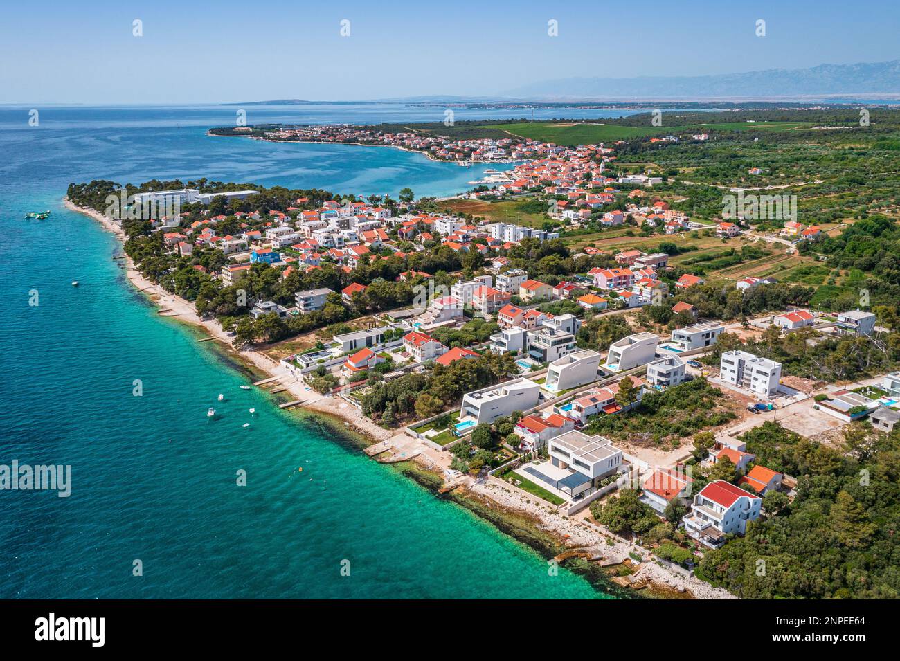 Petrcane village hi-res stock photography and images - Alamy