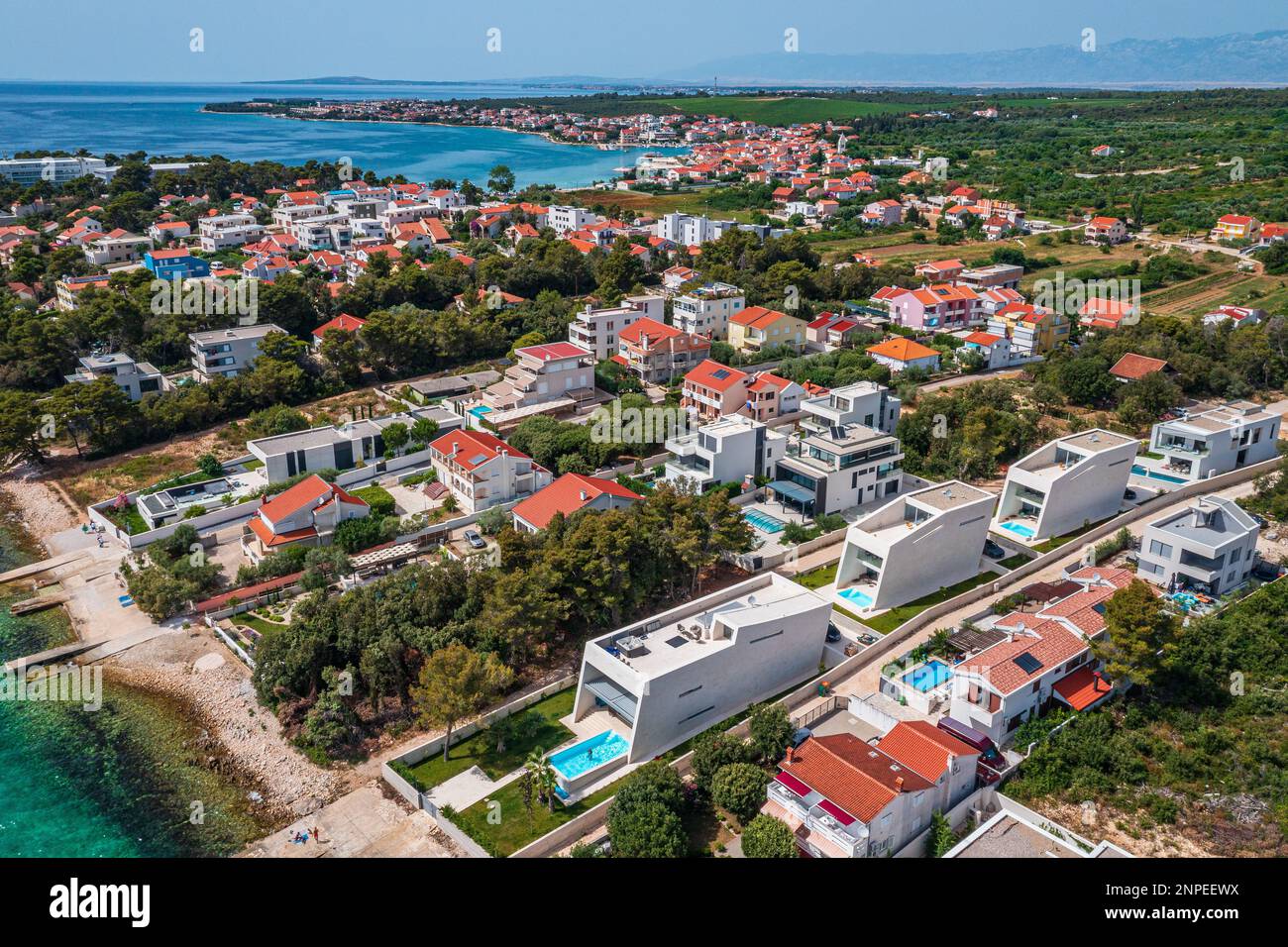 Petrcane village hi-res stock photography and images - Alamy