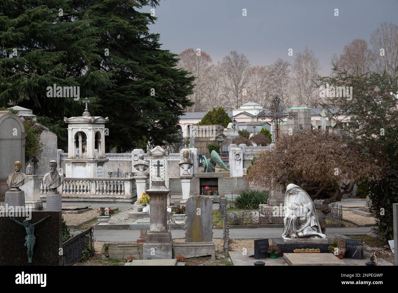 The Monumental Cemetery of Turin, Italy Stock Photo - Alamy