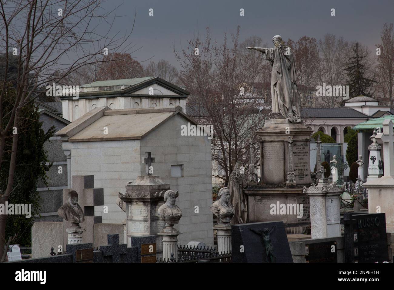 The Monumental Cemetery of Turin, Italy Stock Photo - Alamy