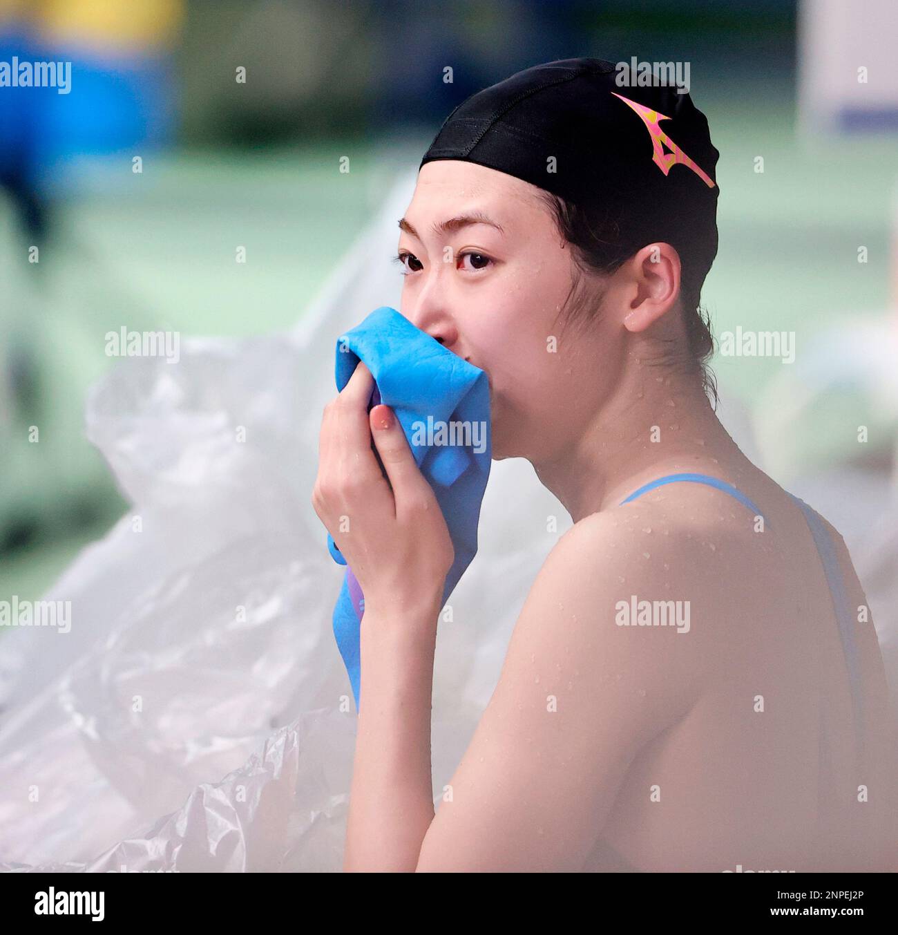 Japanese swimmer Rikako Ikee takes part in women 50-meter freestyle ...