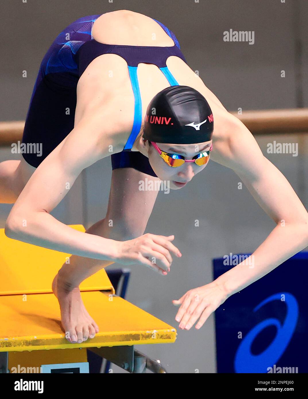Japanese swimmer Rikako Ikee takes part in women 50-meter freestyle ...