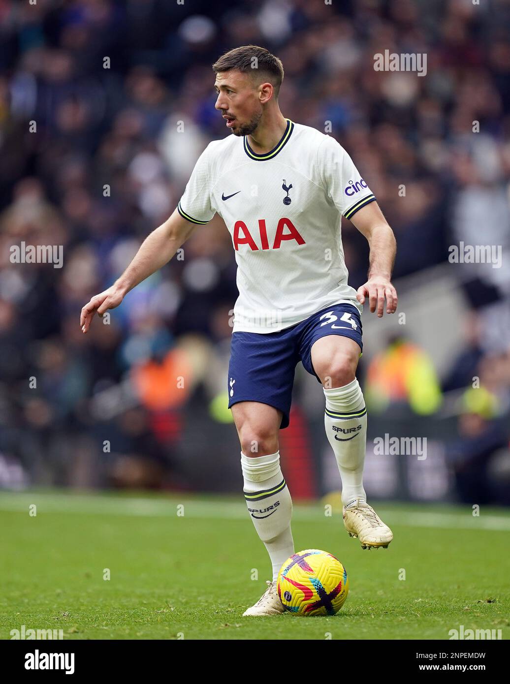 Tottenham Hotspur's Clement Lenglet during the Premier League match at ...