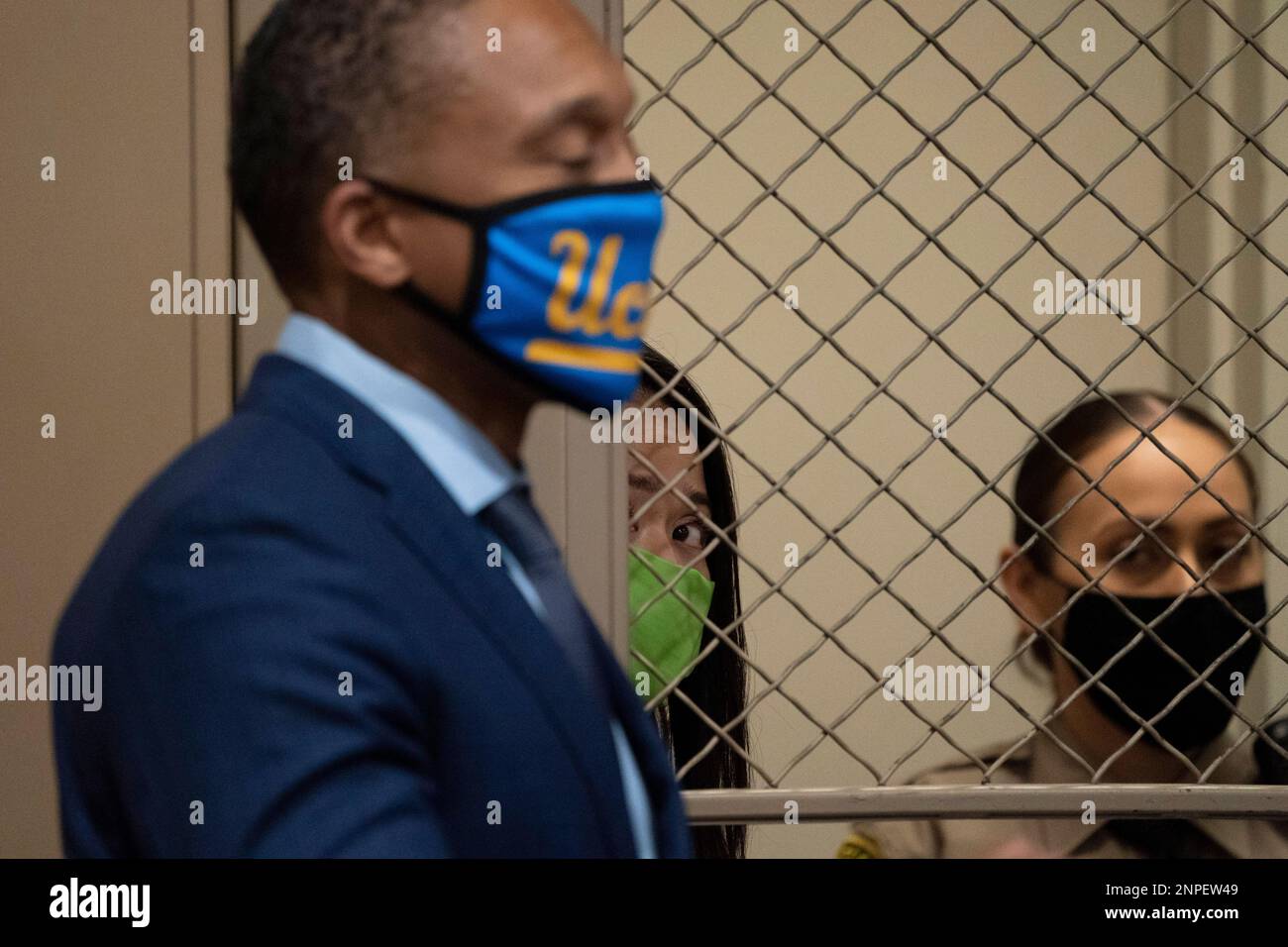Sodsai Dalzell, center, listens to her attorney, Ayinde Jones, during ...