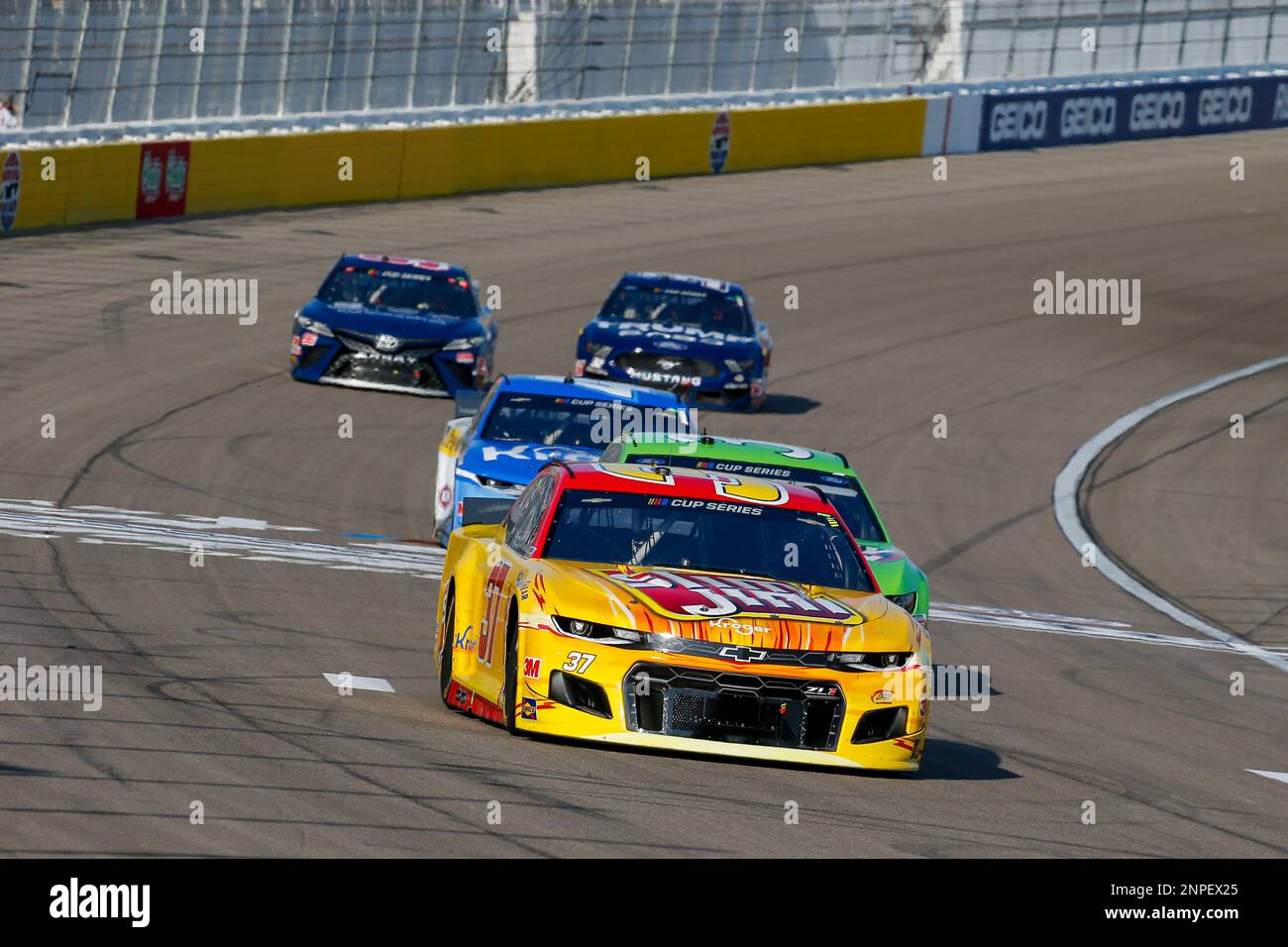 #37: Ryan Preece, JTG Daugherty Racing, Chevrolet Camaro Slim Jim, #38 ...