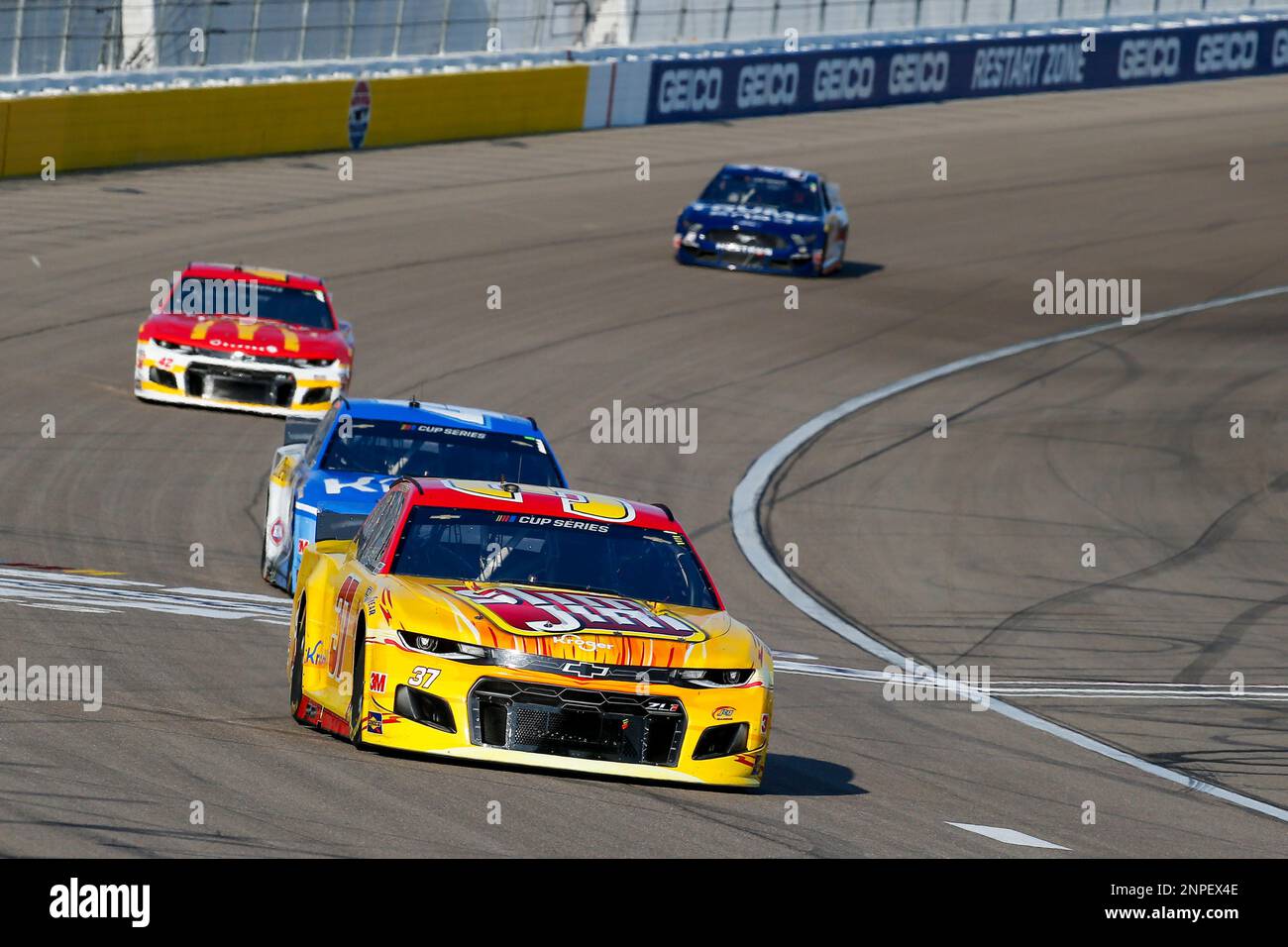 #37: Ryan Preece, JTG Daugherty Racing, Chevrolet Camaro Slim Jim, #47 ...