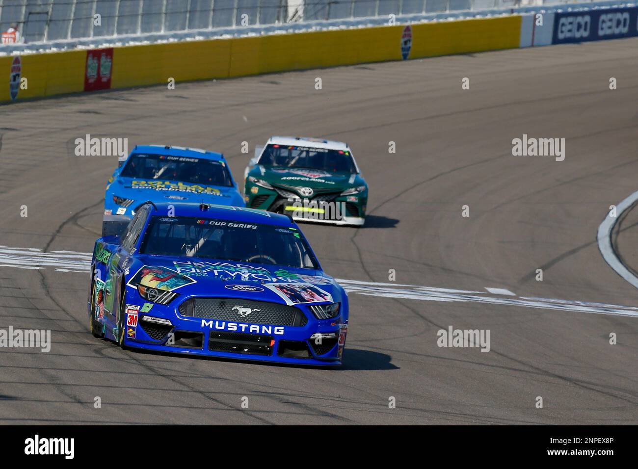 #51: Joey Gase, Petty Ware Racing, Ford Mustang Nevada Donate Life ...