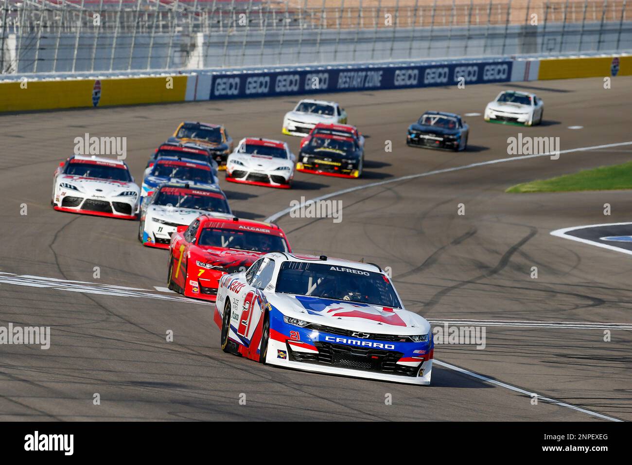 #21: Anthony Alfredo, Richard Childress Racing, Chevrolet Camaro Sim ...