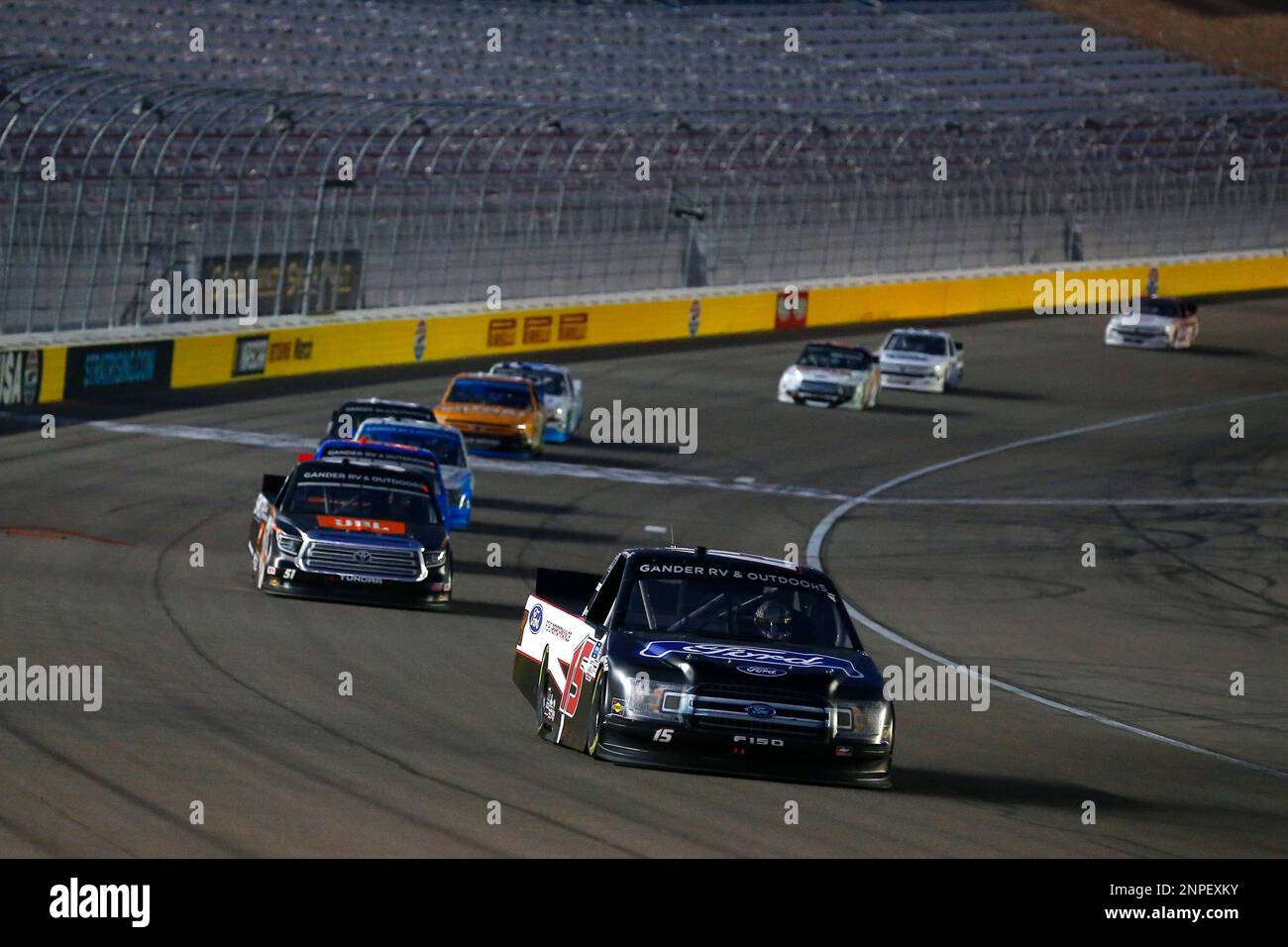 #15: Tanner Gray, DGR-Crosley, Ford F-150 Ford Performance during the ...