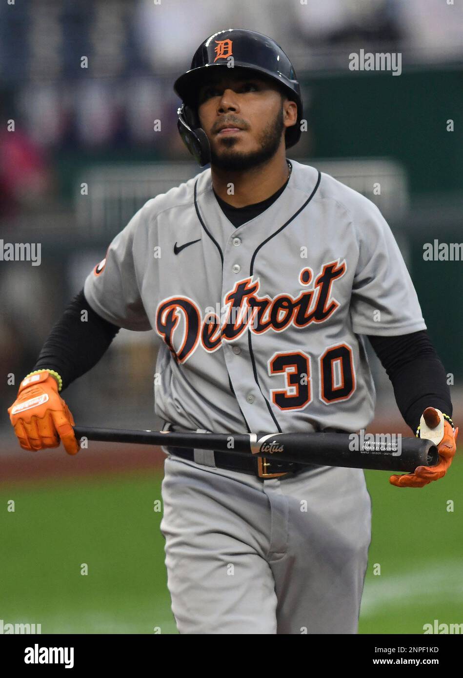 KANSAS CITY, MO - SEPTEMBER 26: Detroit Tigers infielder Harold Castro ...