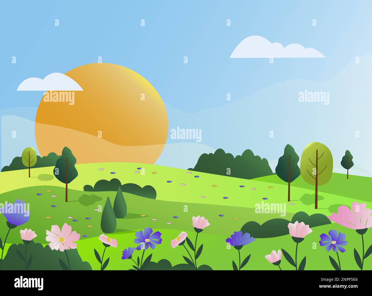 Land gradients Stock Vector Images - Alamy