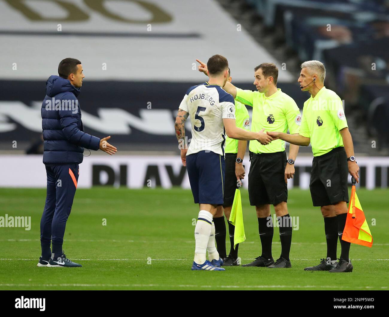 September 27, 2020, London, United Kingdom: Referee Peter Bankes at the ...