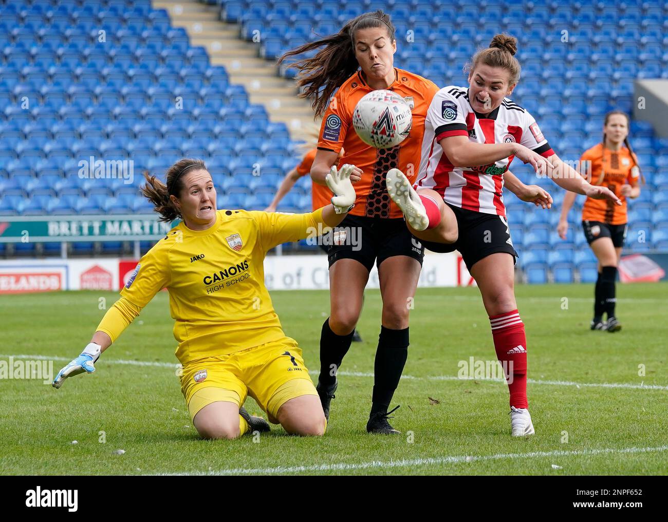 September 27, 2020, Chesterfield, United Kingdom: Katie Wilkinson of ...