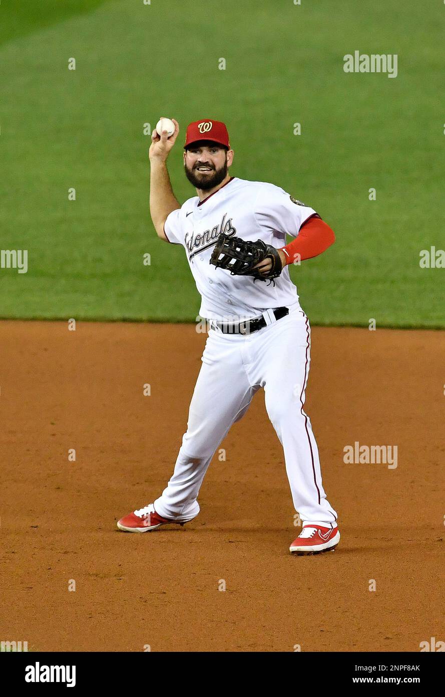 WASHINGTON, DC - SEPTEMBER 24: Washington Nationals first baseman Jake ...