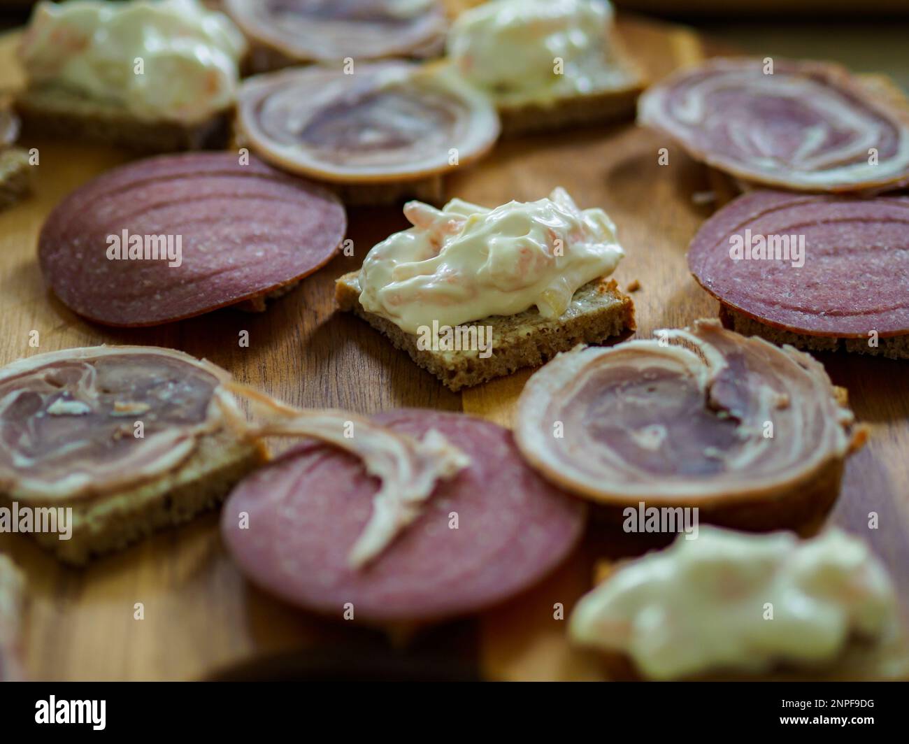 The food is on the Faroese table: fish, fruit, dried pilot whales ...