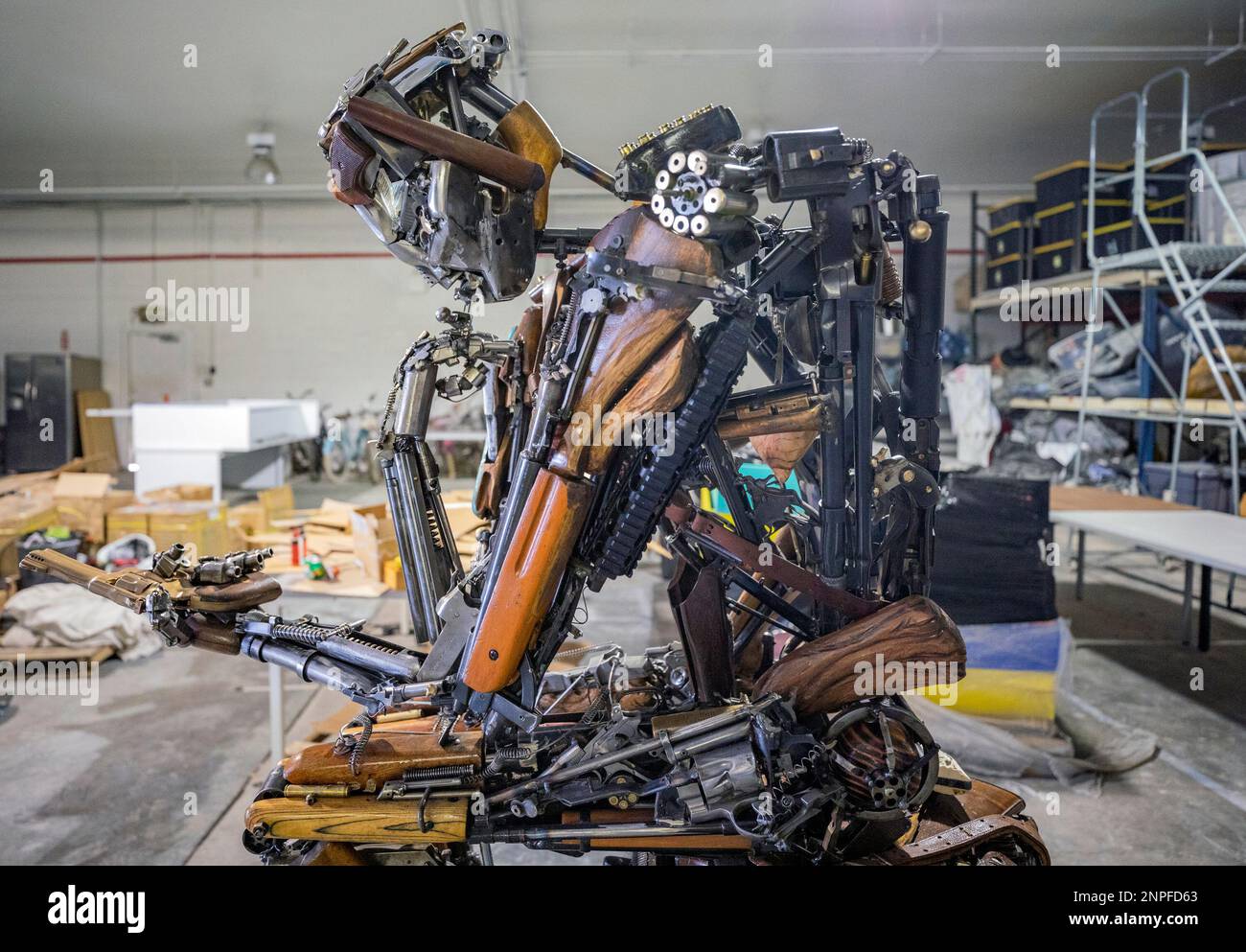 David Fay's sculpture commissioned by Indecline titled "On Second ...