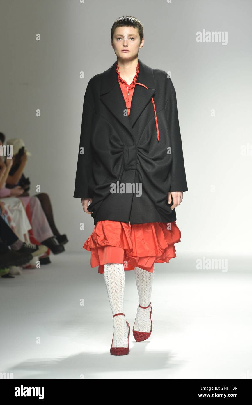 Milan, Italy. 24th Feb, 2023. Vivetta fashion show catwalk at Milan ...
