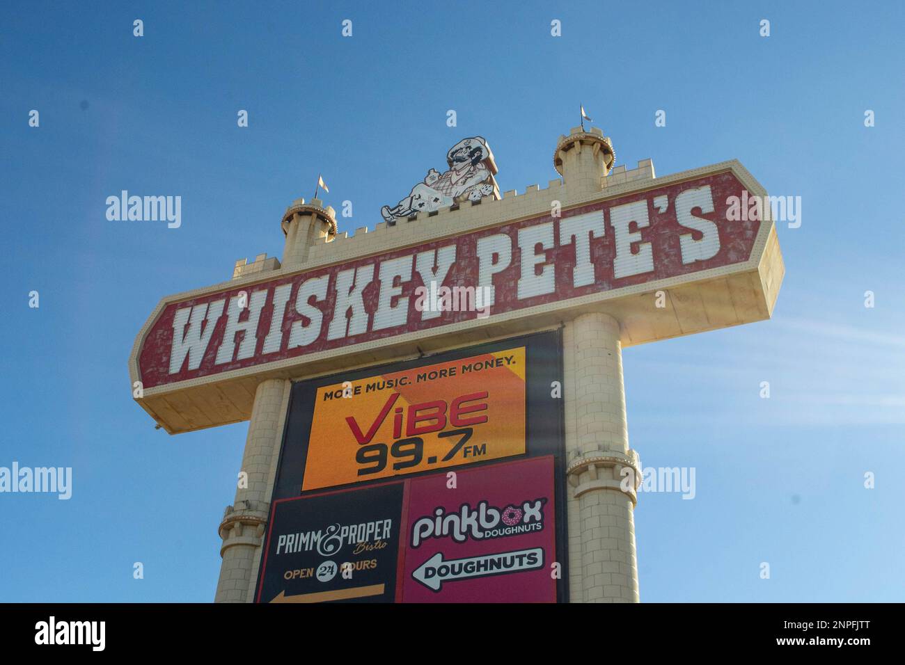 PRIMM, NEVADA, UNITED STATES - 11 November 2022: Famous Whiskey Petes ...