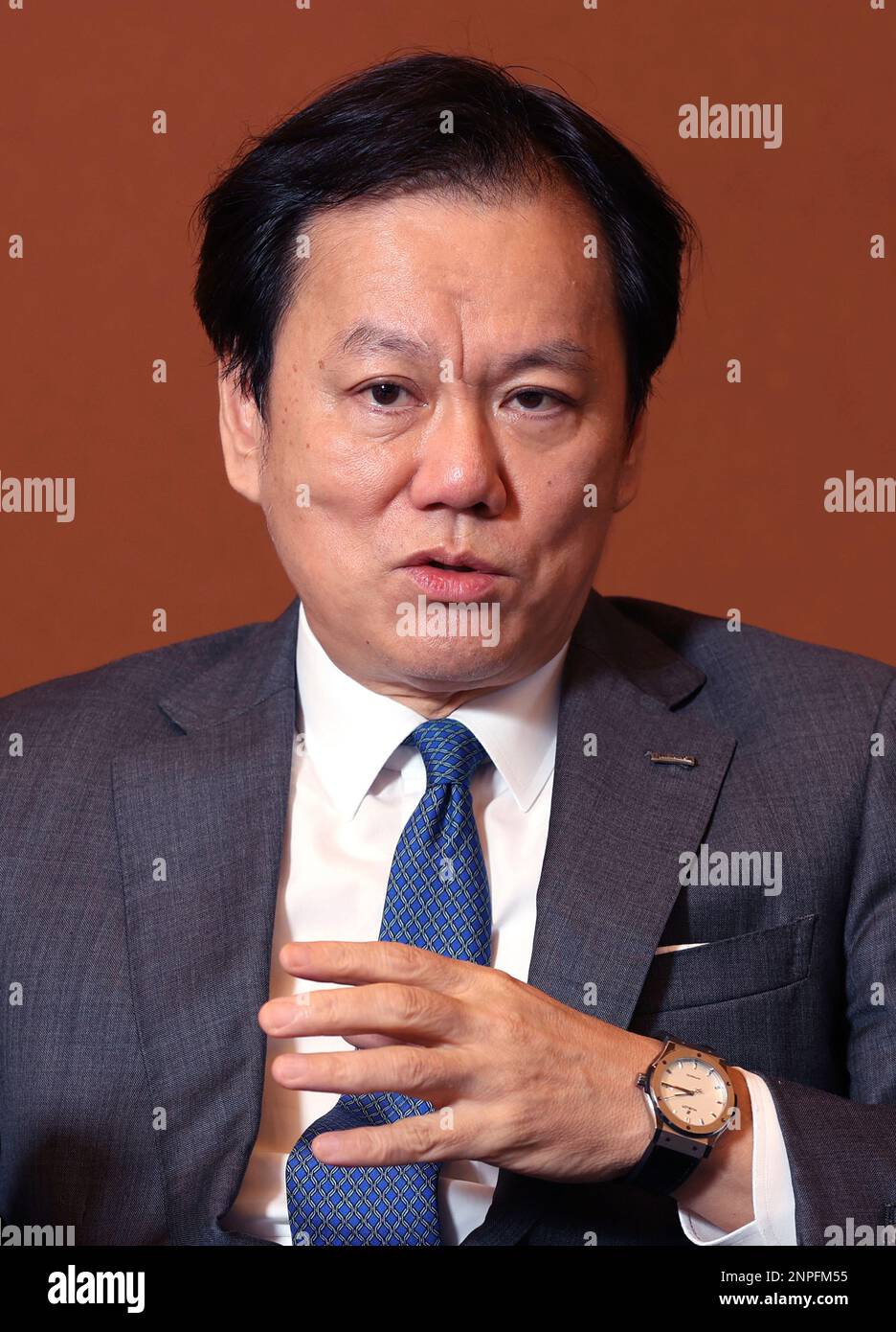 President & Group CEO of Mizuho Financial Group (MUFG) Tatsufumi Sakai ...