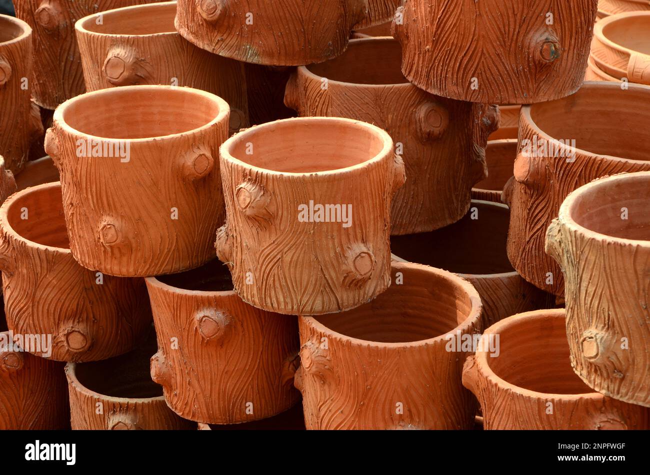 Handicraft showpiece sell for customer in the handcraft fair at Kolkata ...