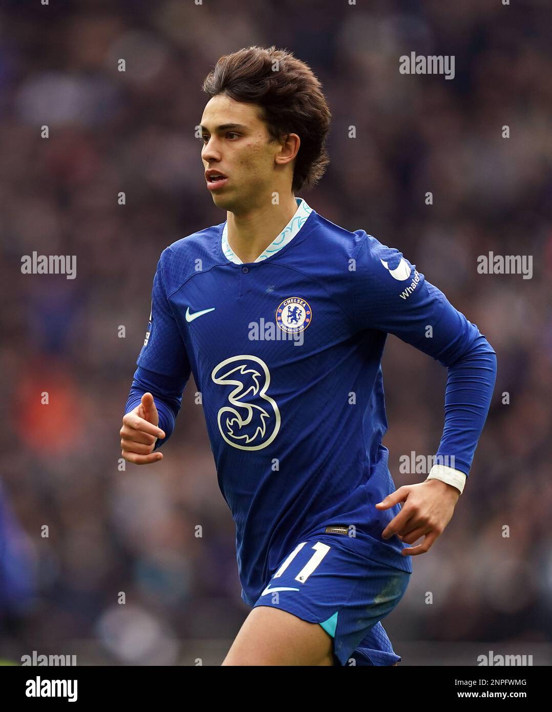 Chelsea’s Joao Felix during the Premier League match at the Tottenham ...