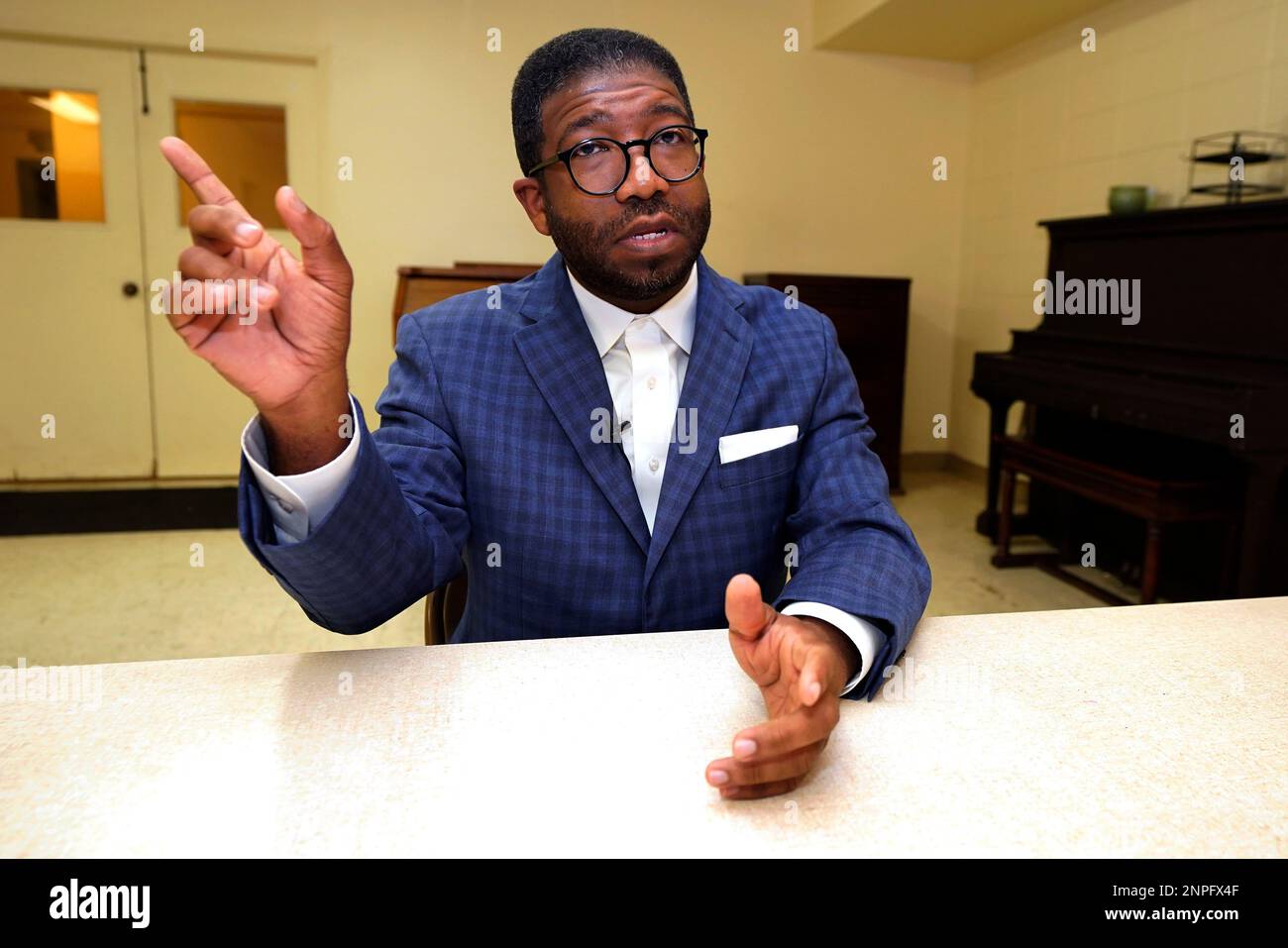 The Rev. CJ Rhodes of Mt. Helm Baptist Church in Jackson, Miss., says ...