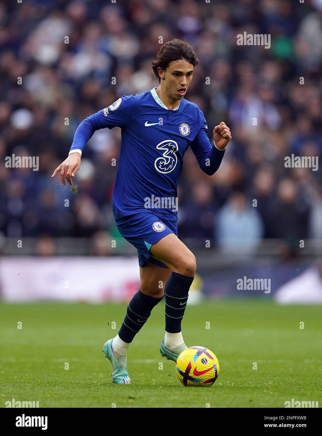 Chelsea’s Joao Felix during the Premier League match at the Tottenham ...