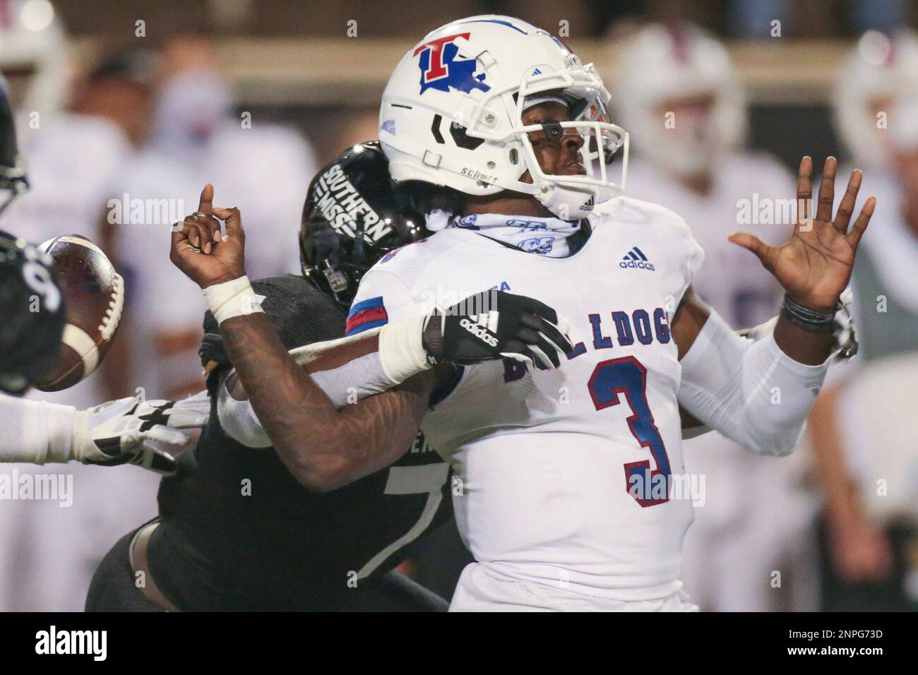 HATTIESBURG, MS - SEPTEMBER 19: Southern Miss Golden Eagles running ...
