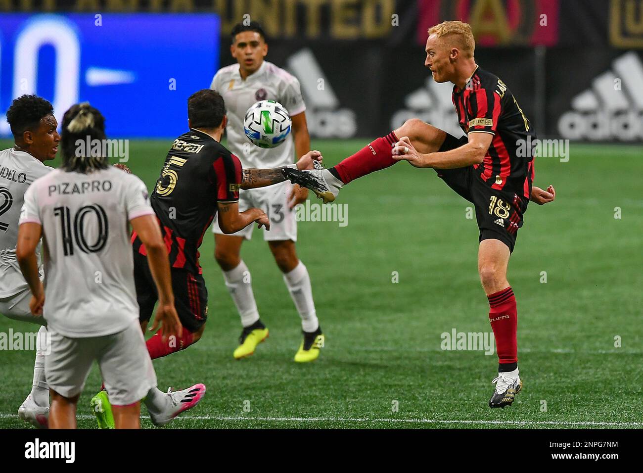 ATLANTA, GA – SEPTEMBER 19: Atlanta United defender Jeff Larentowicz ...