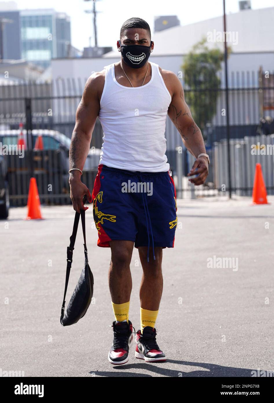 Photo by: zz/GOTPAP/STAR MAX/IPx 2020 9/18/20 Nelly is seen arriving at ...