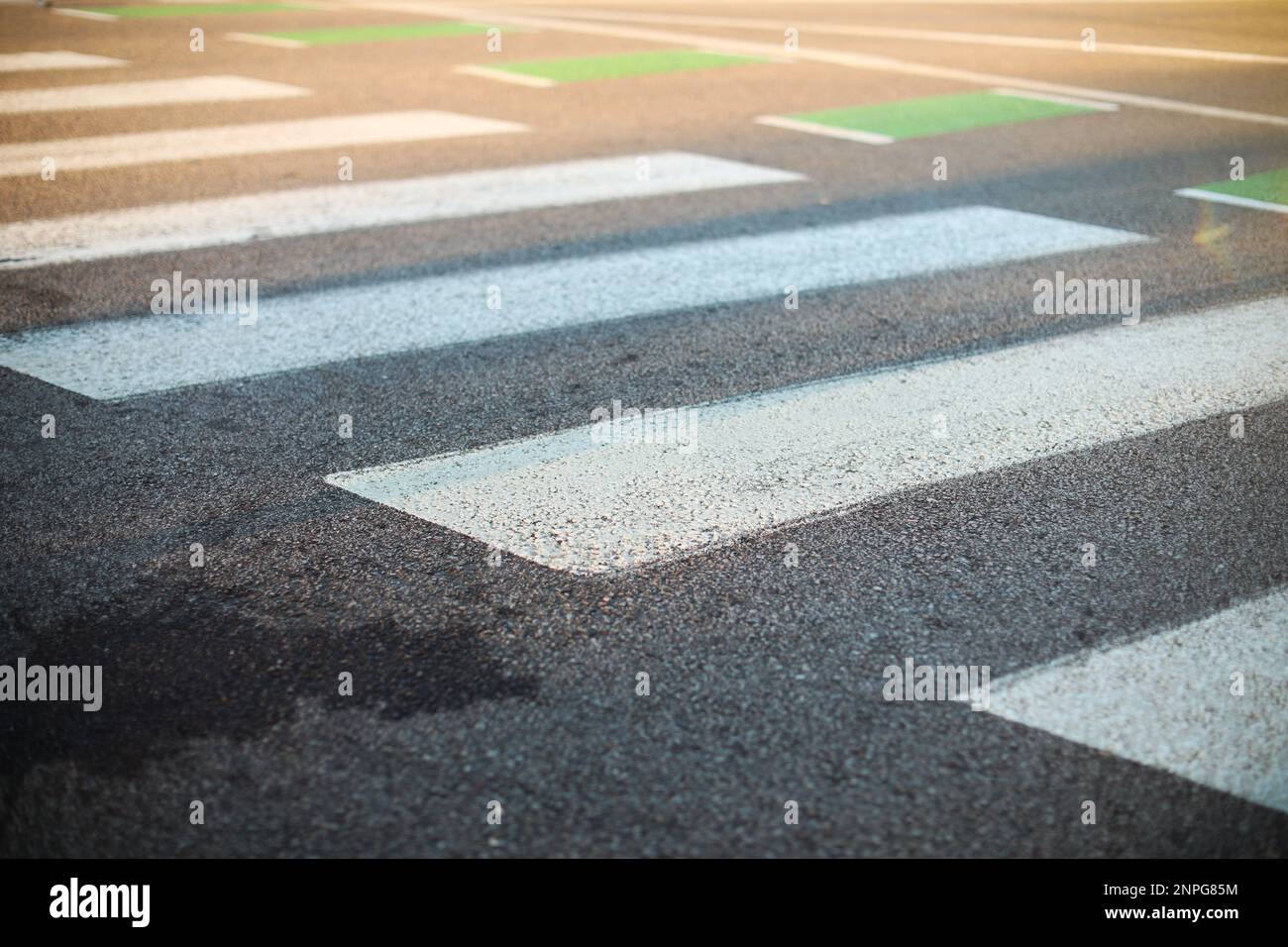 crossroad in the city showing symbol of crossing in life Stock Photo ...