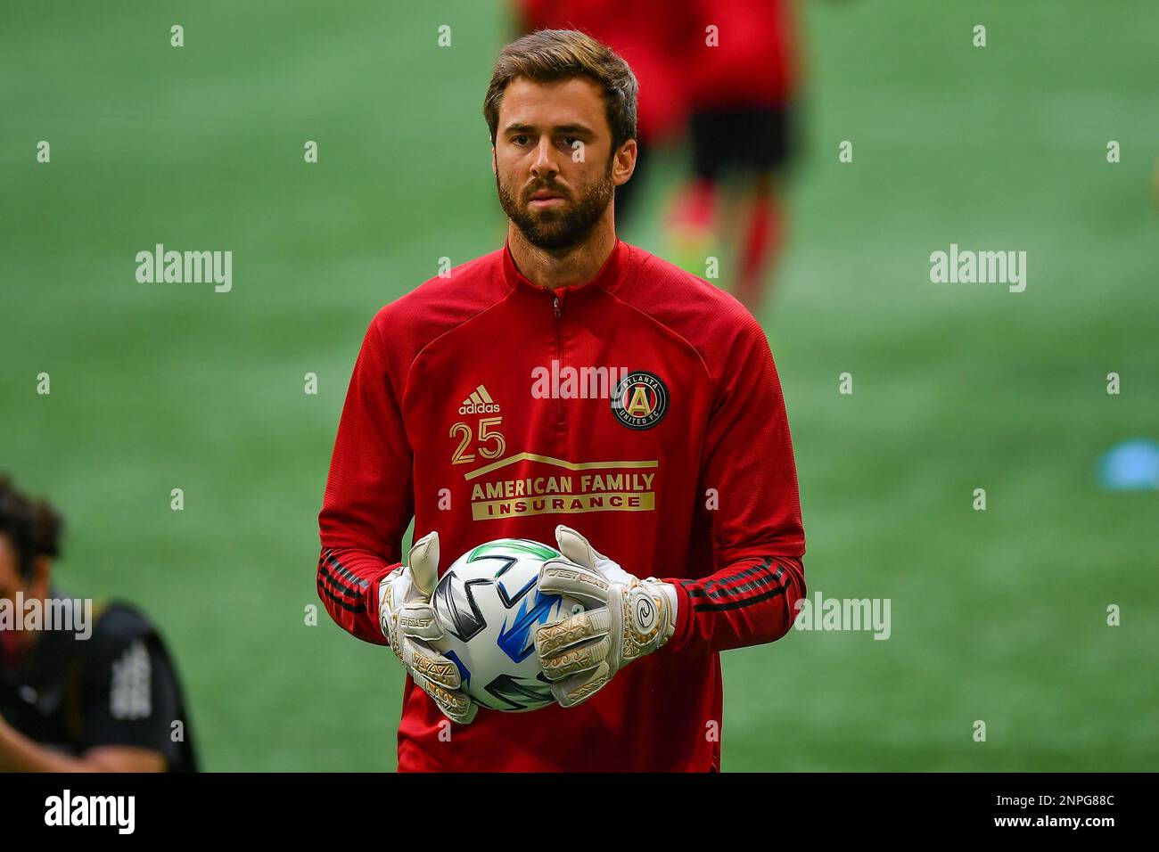 ATLANTA, GA – SEPTEMBER 19: Atlanta United goalkeeper Alec Kann (25 ...