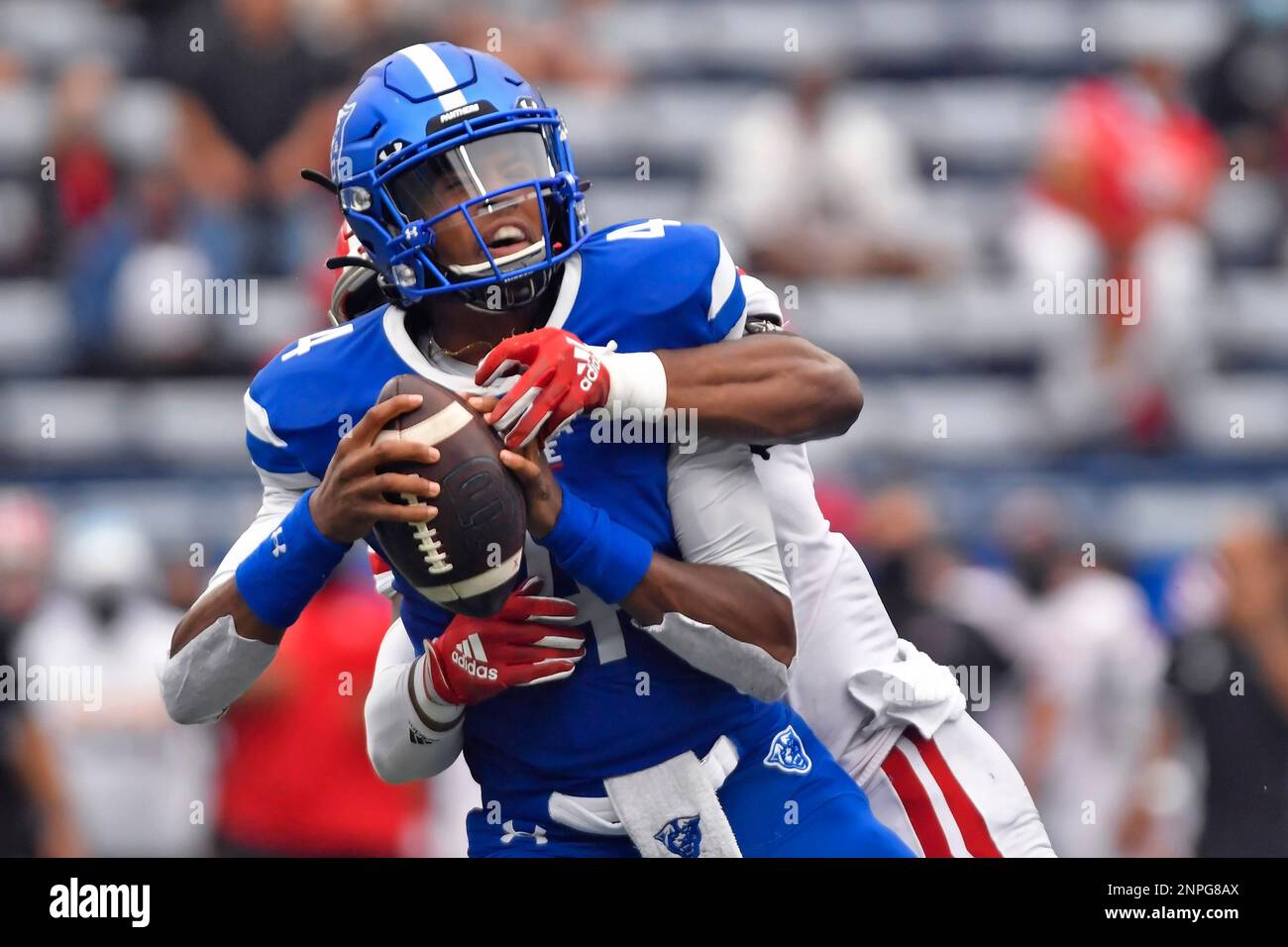 ATLANTA, GA - SEPTEMBER 19: Georgia State quarterback Cornelious Brown ...