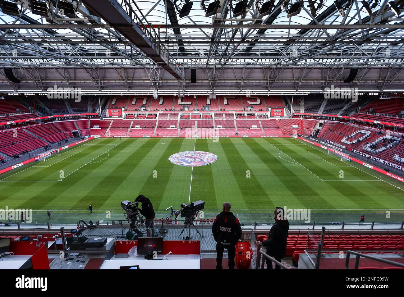 EINDHOVEN, 26-02-2023, Philips Stadium, Dutch football Eredivisie ...
