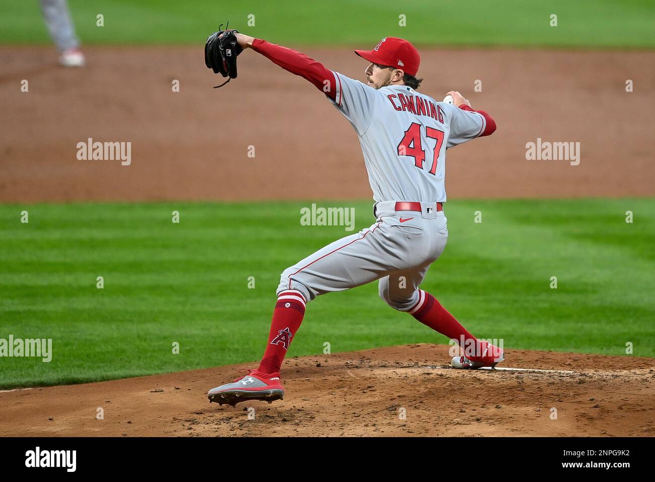 DENVER, CO - SEPTEMBER 11: Los Angeles Angels of Anaheim starting ...