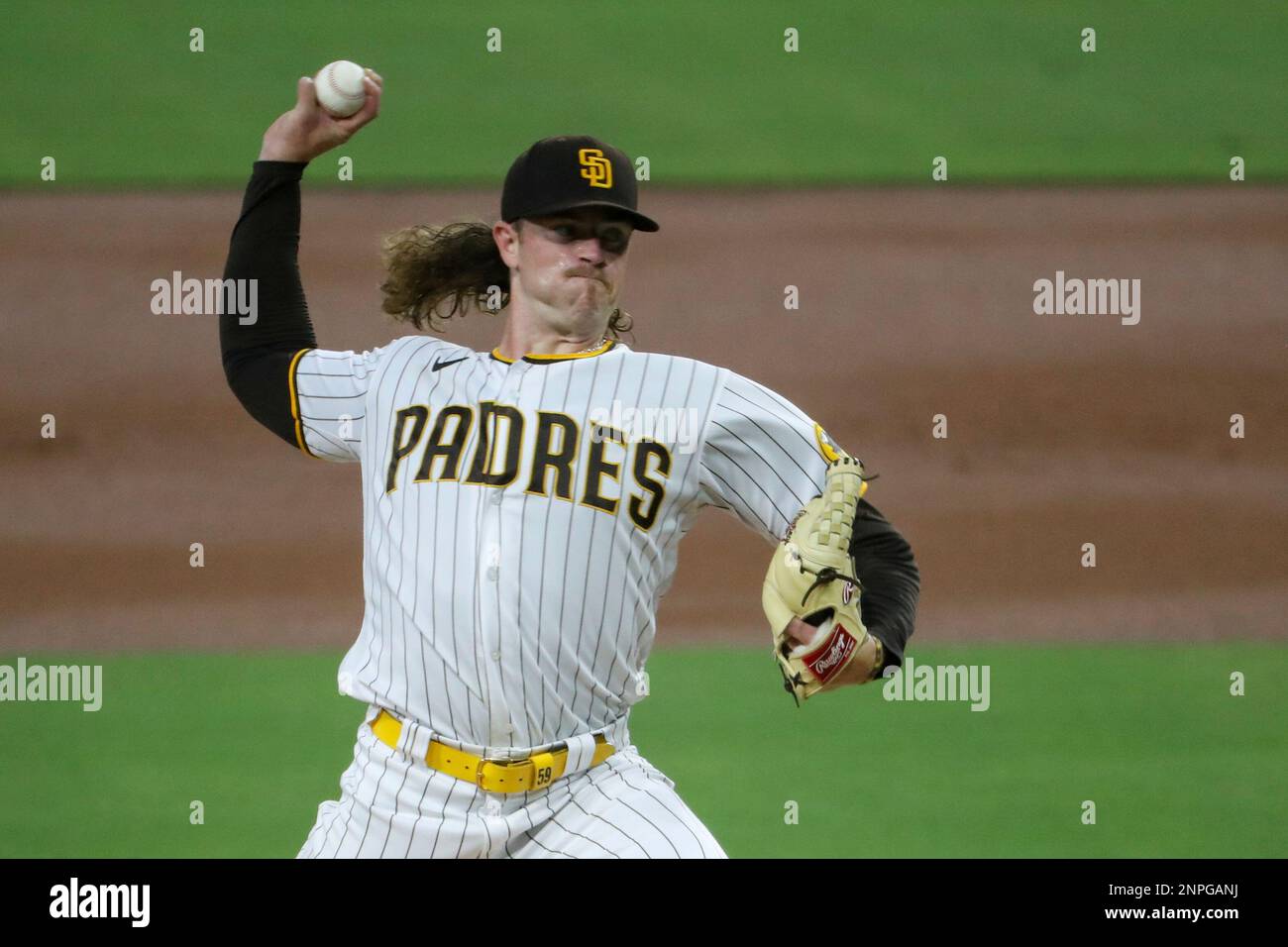 CHICAGO, IL - SEPTEMBER 18: San Diego Padres pitcher Chris Paddack (59 ...