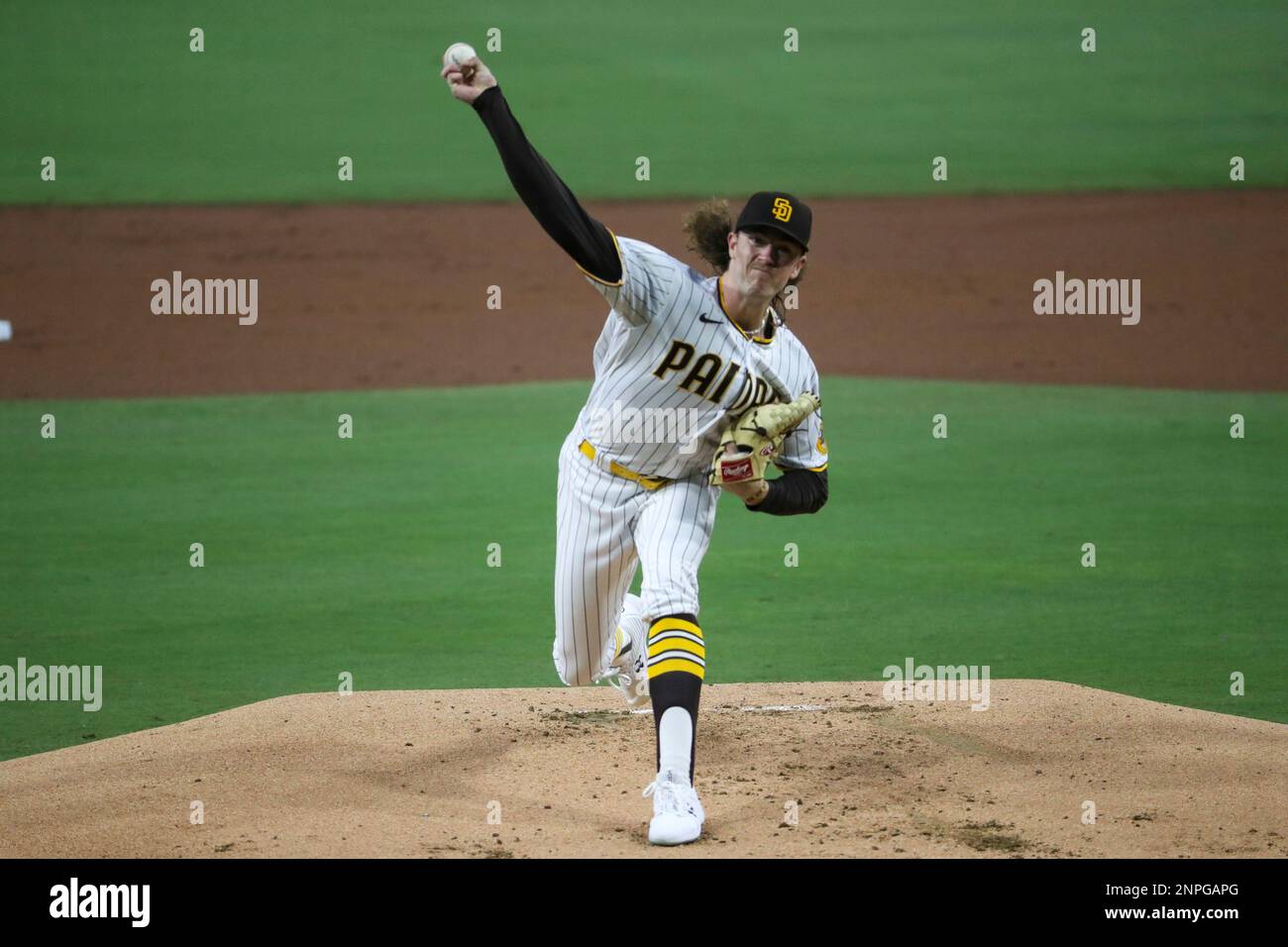 CHICAGO, IL - SEPTEMBER 18: San Diego Padres pitcher Chris Paddack (59 ...