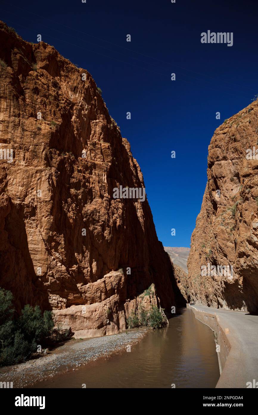 todra gorge, Todgha Gorge Tinerhir, morocco Stock Photo - Alamy