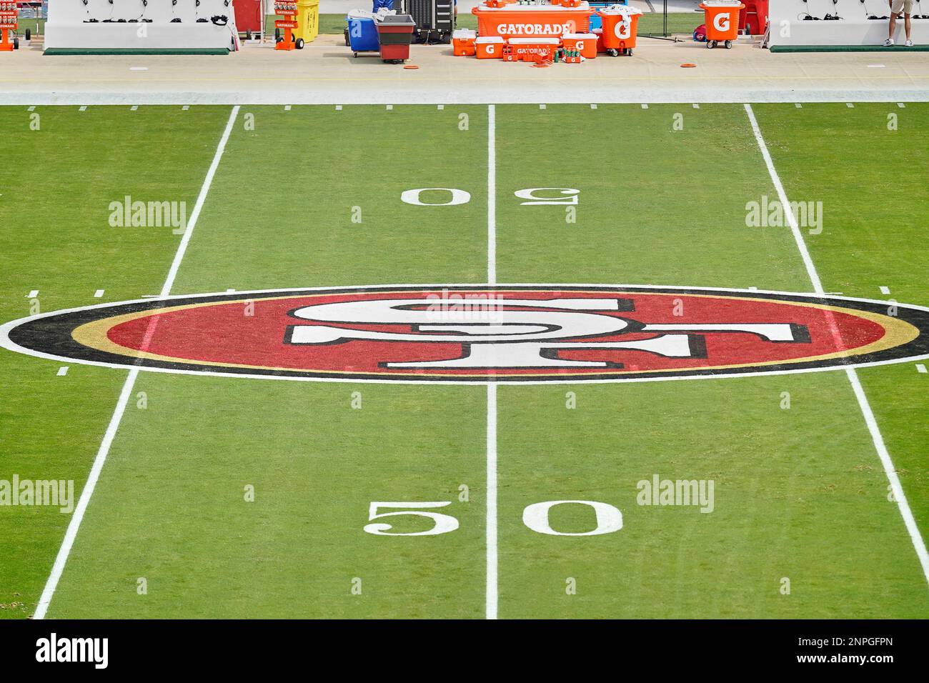 SAN FRANCISCO, CA - SEPTEMBER 13: A detail view of the San Francisco ...