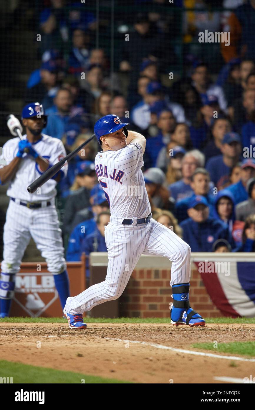 Chicago Cubs Albert Almora Jr. (5) bats in the seventh inning during ...
