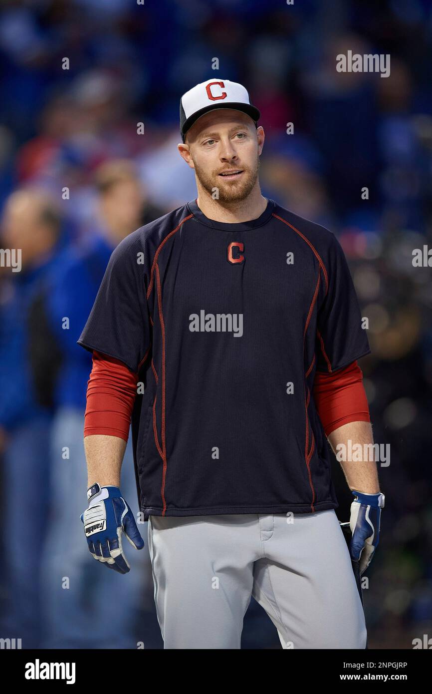 Cleveland Indians Chris Gimenez (38) during practice before Game 3 of ...