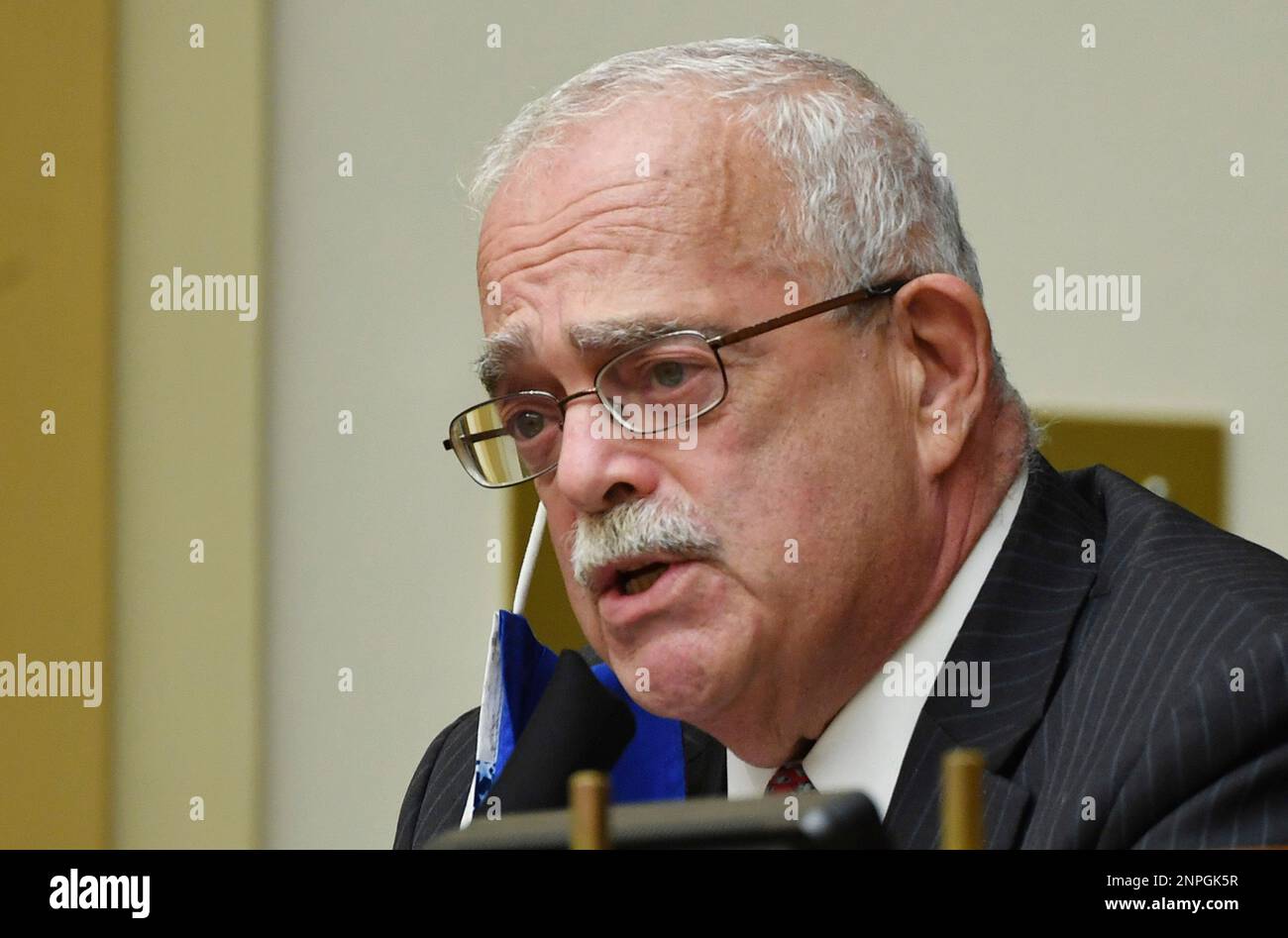Rep. Gerry Connolly, D-Va., questions witnesses speaks during a House ...